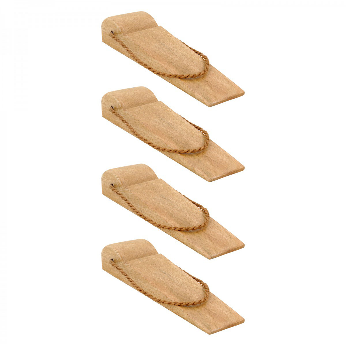 The Renovators Supply Inc. Door Hanging Loop Wood Wedge Floor Stop ...