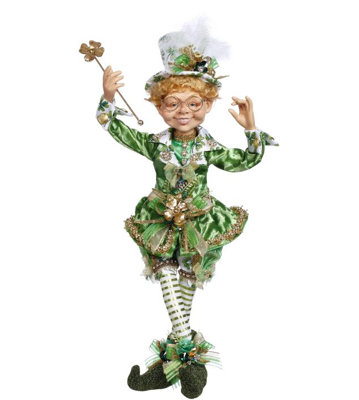 Mark Roberts Spring Shamrock Elfin, Medium - 19.5 Inches Figurines ...
