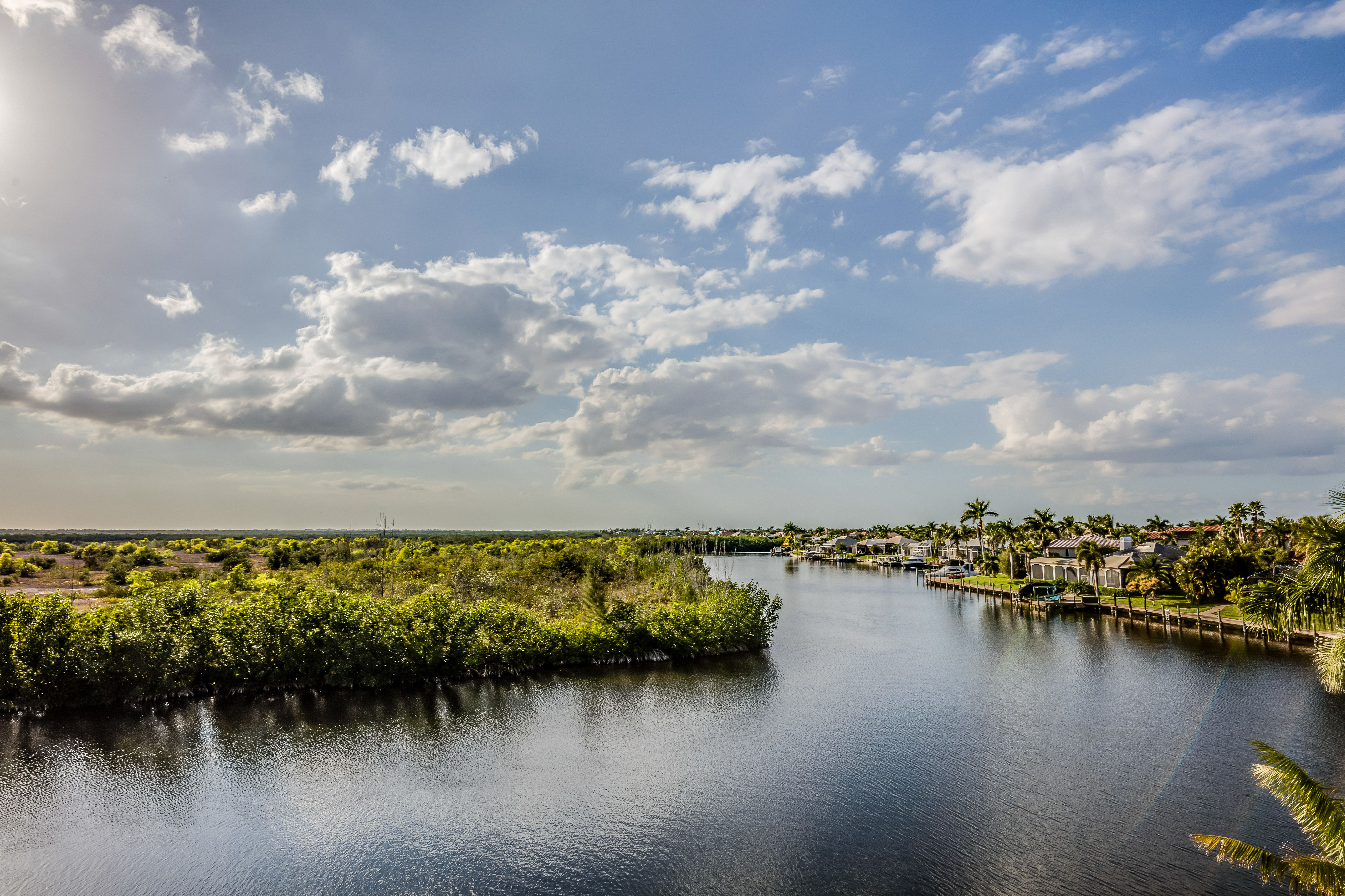 Ebern Designs Challise Cape Coral Canal, Florida by Pc Photography ...