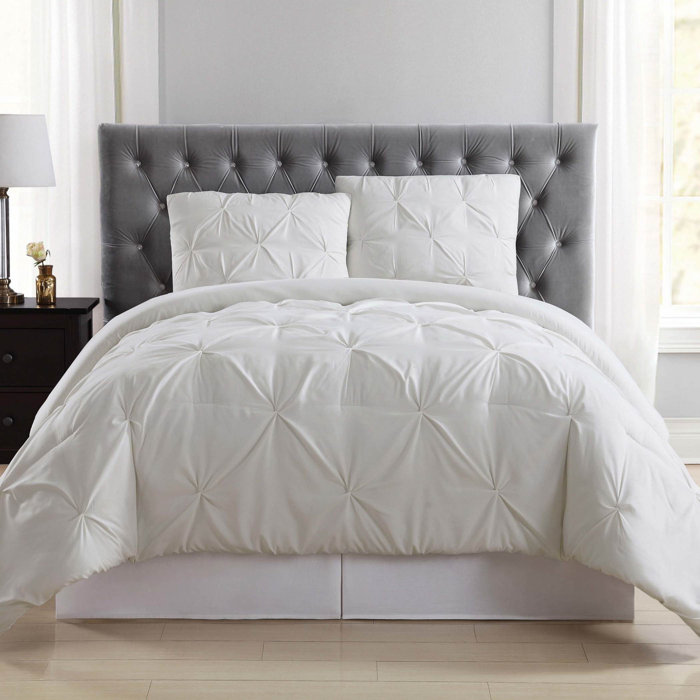 Truly Soft Solid Modern & Contemporary Comforter Set & Reviews | Wayfair
