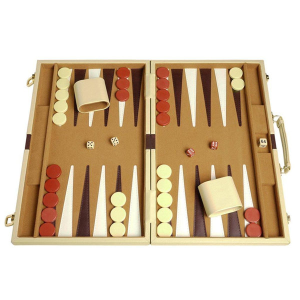 Middleton Games 2 Player Backgammon & Reviews | Wayfair