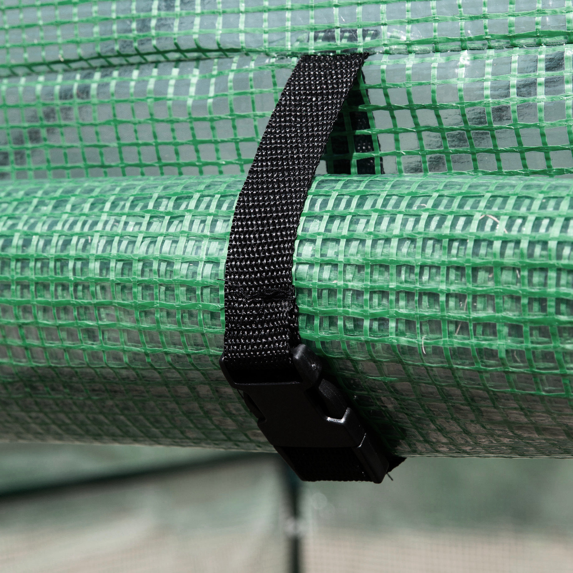 Arlmont & Co. Portable Walk-in Greenhouse 7'x5'x6.5', Pe Cover, Steel ...