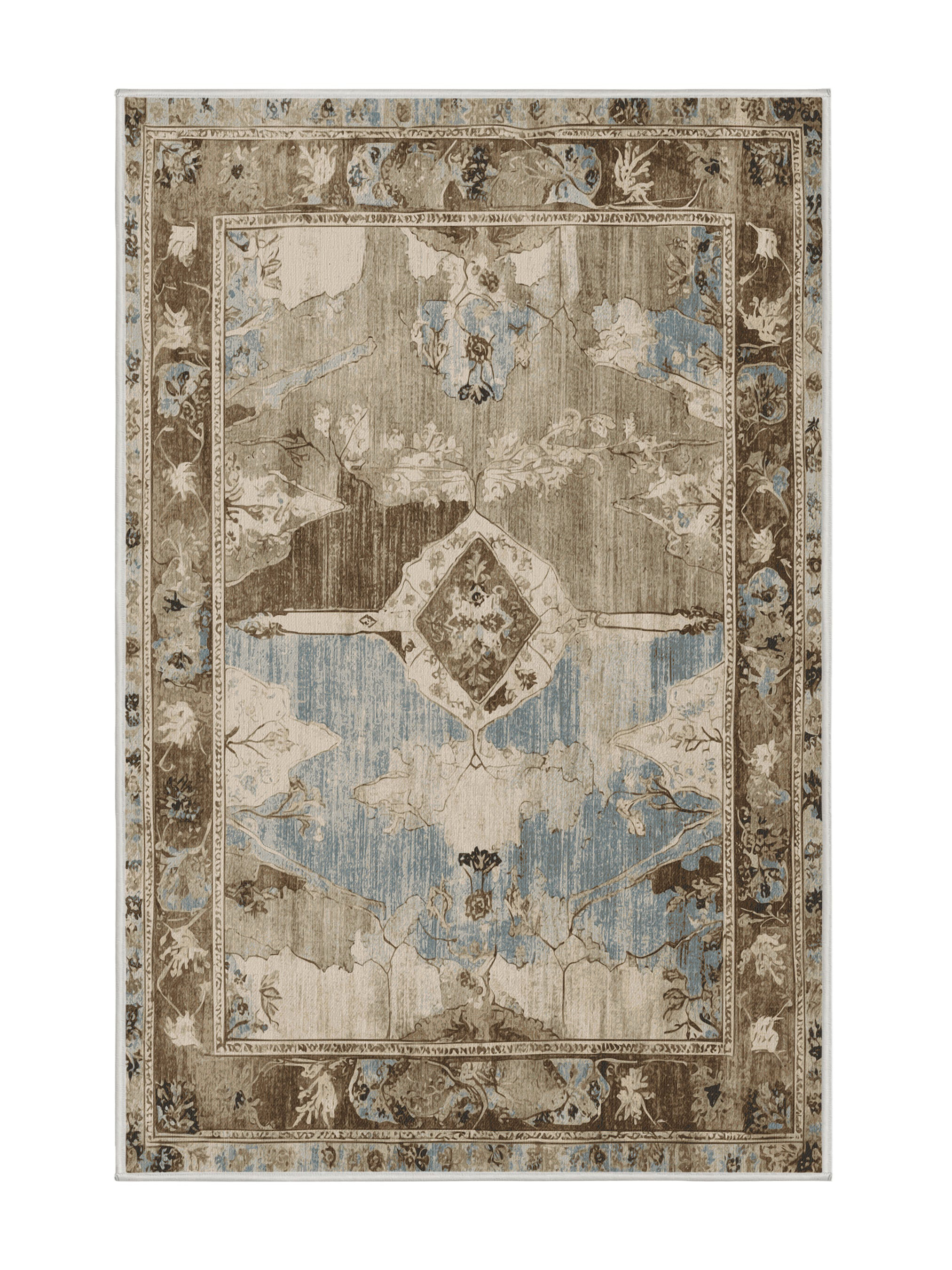 Bungalow Rose Antiquity Grace Rug | Wayfair