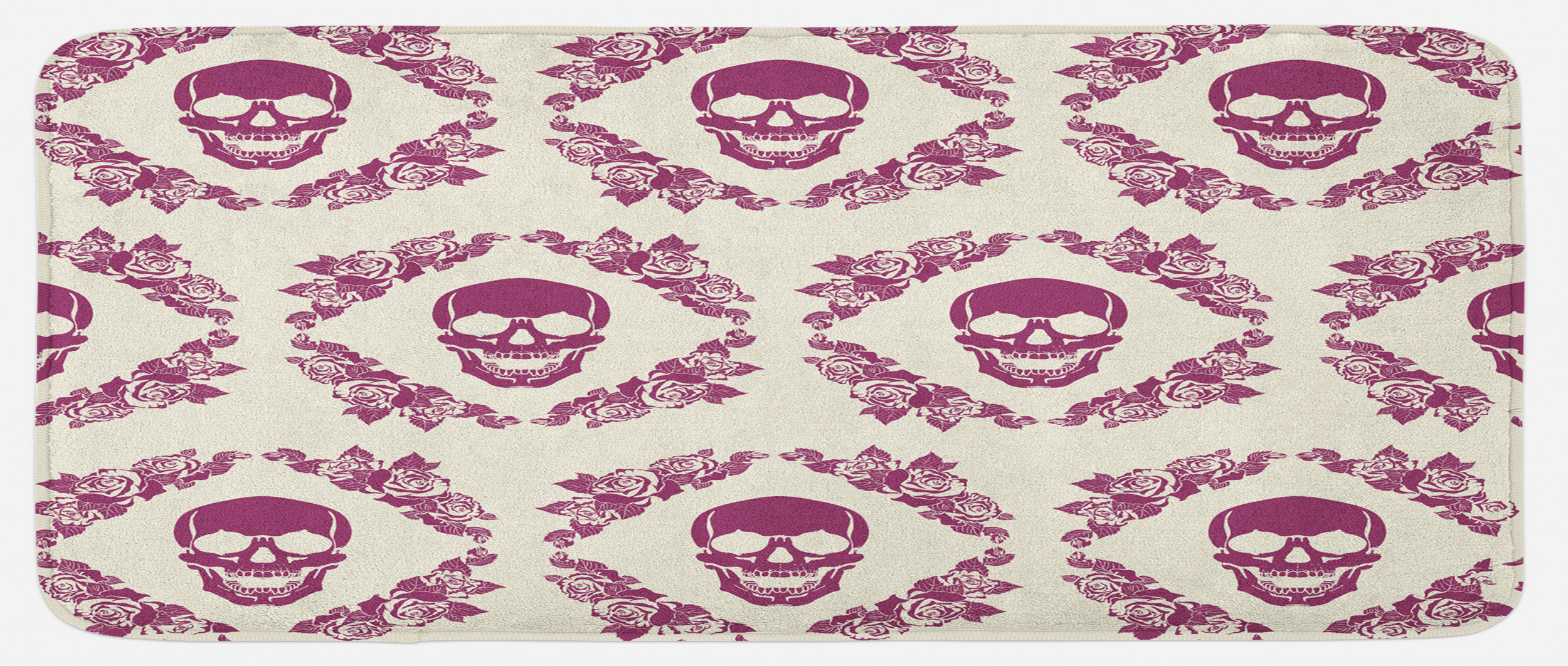 East Urban Home Sugar Skull Kitchen Mat | Wayfair