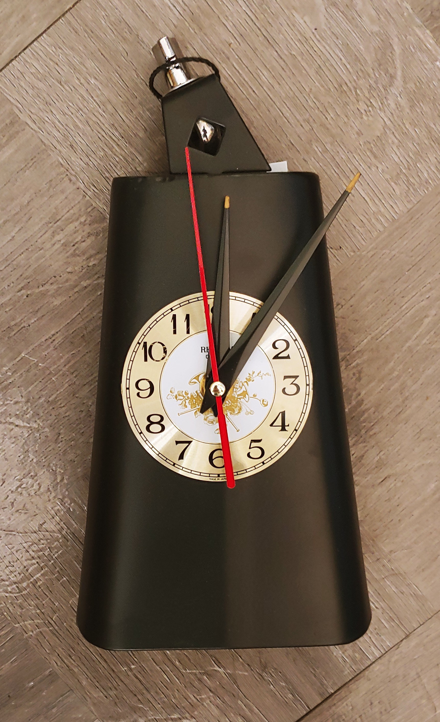 Winston Porter Analogue Metal Quartz Movement / Crystal Tabletop Clock ...