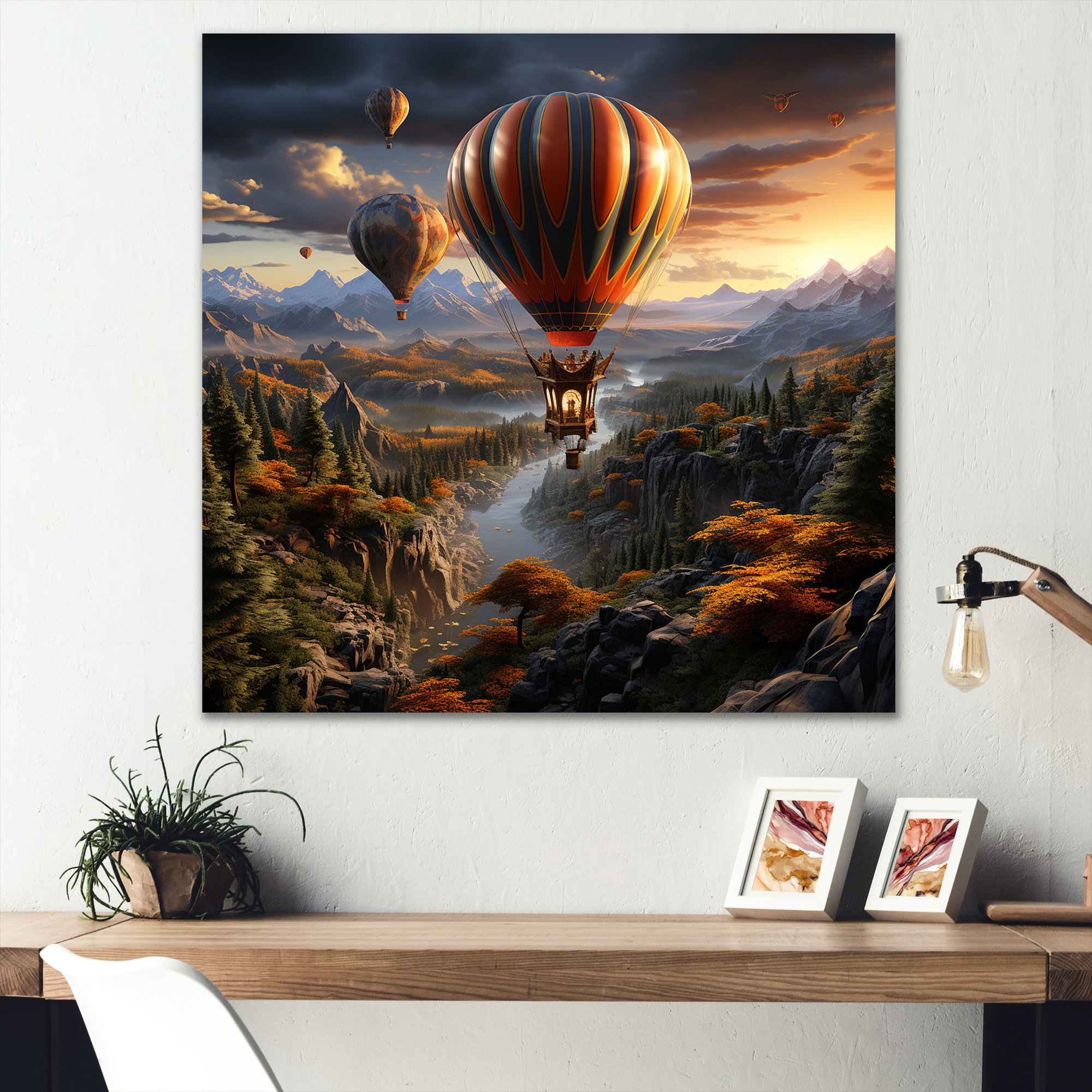 Millwood Pines Hot Air Balloon Voyage In The Skies Harmony III On ...