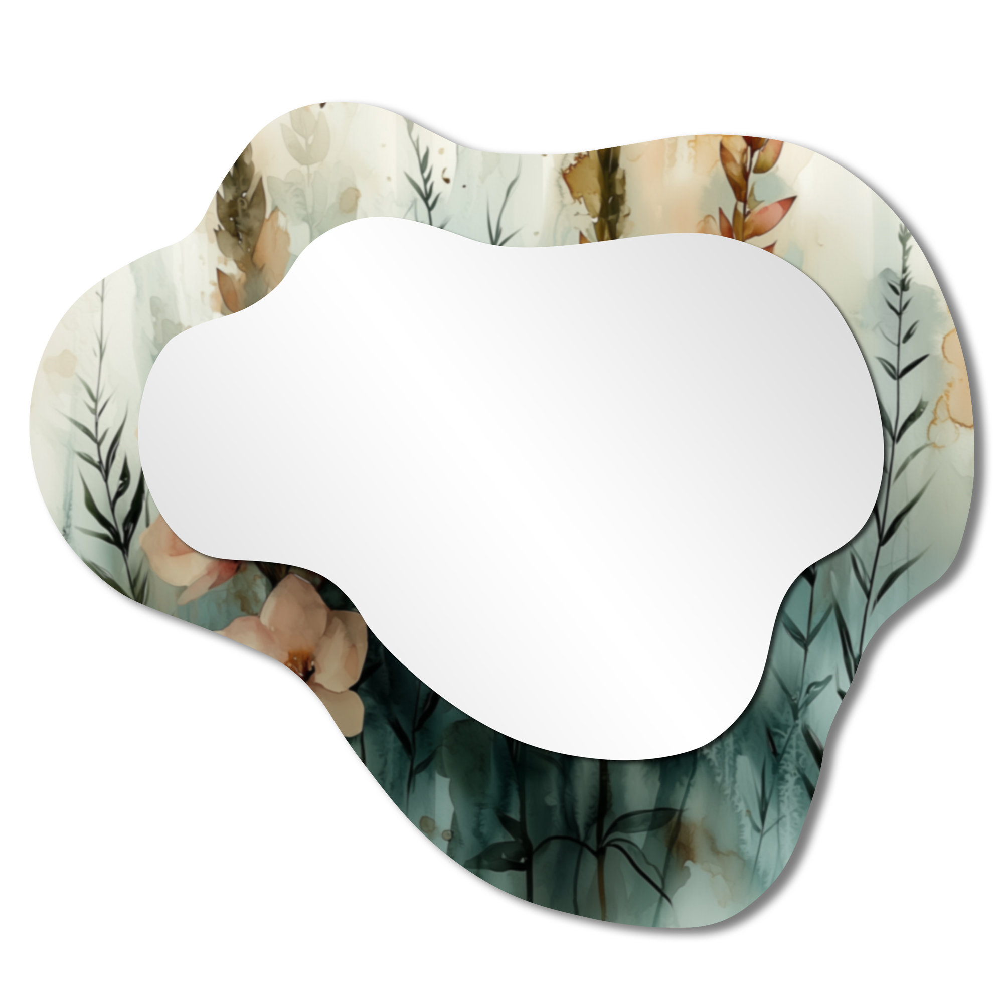 Latitude Run® Morning Dew Of Herbs In Winter - Floral Herbs Cloud ...