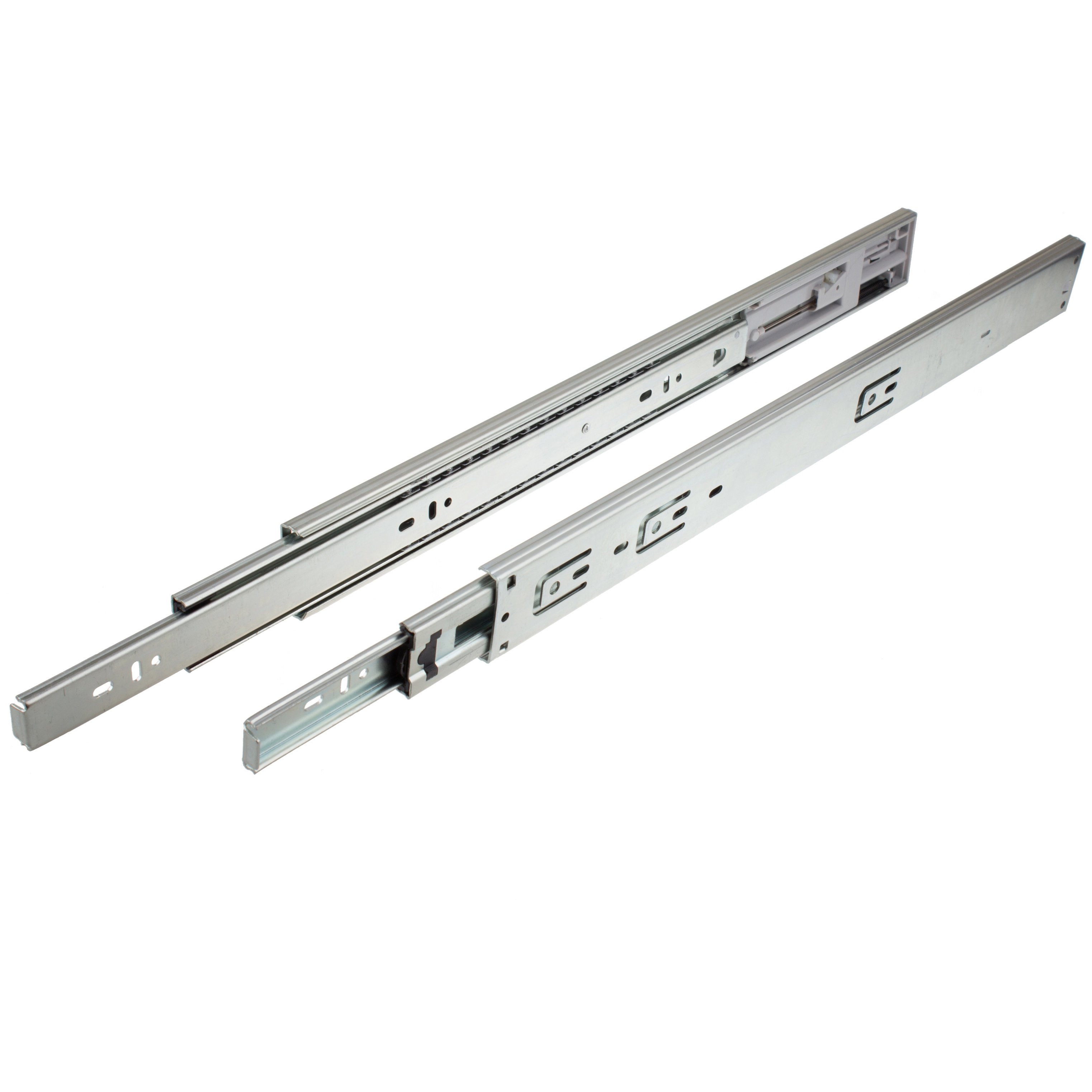 GlideRite Hardware Full Extension Soft Close Side Mount Metal Drawer ...