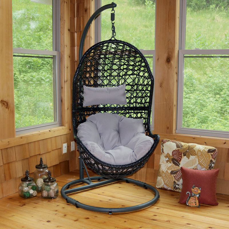 Brayden Studio® Abrams Chair Hammock with Stand & Reviews | Wayfair