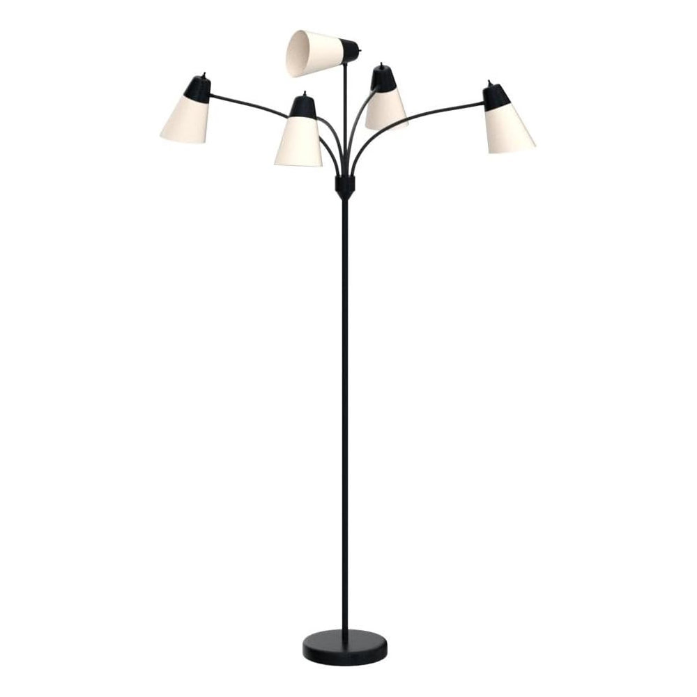 Hokku Designs Led Floor Lamp, Medusa Multi Head Modern Tall, Rustic ...