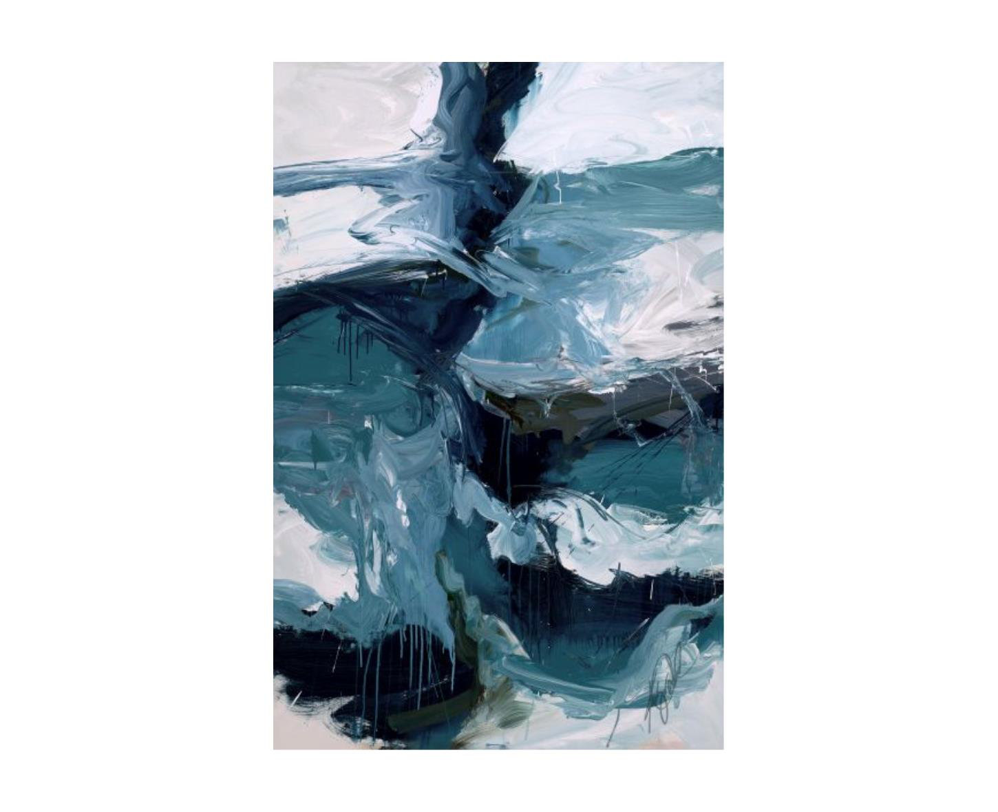 Chelsea Art Studio Kelly O'Neal Strong Tide II On Canvas by Kelly O ...