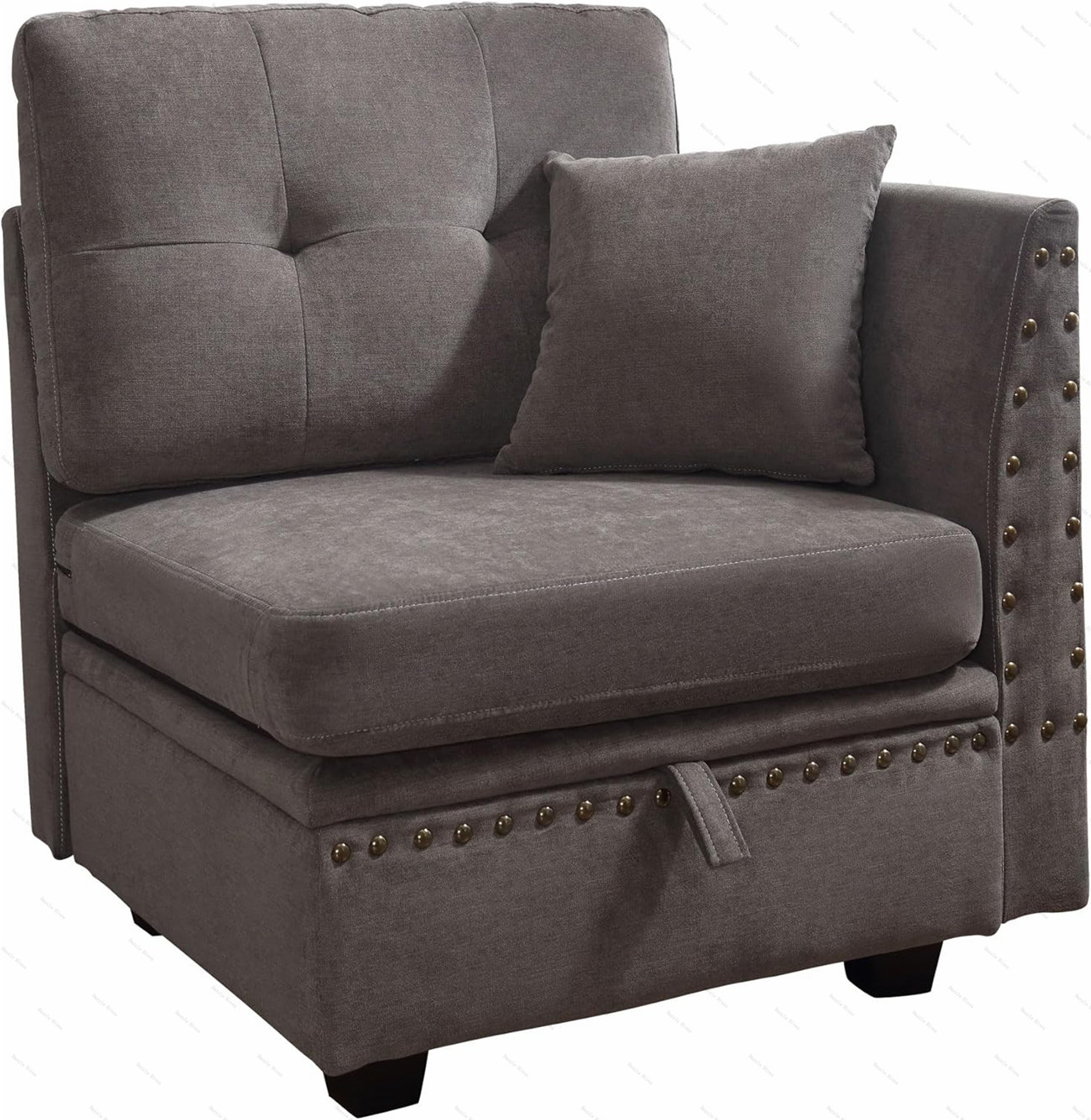 Hokku Designs Vintage Modular Sectional Sofa, Convertible Multiple ...