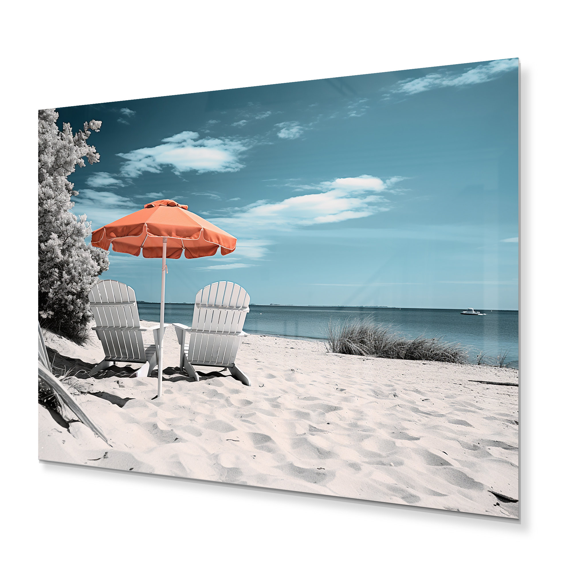 Highland Dunes Beach Seaside Nostalgia Black II - Nautical & Beach ...