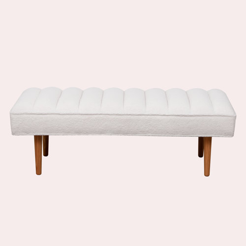 Wayfair | Upholstered White Benches You'll Love in 2024