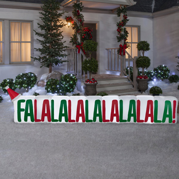 Gemmy Industries Airblown-Falala Sign-LG & Reviews - Wayfair Canada