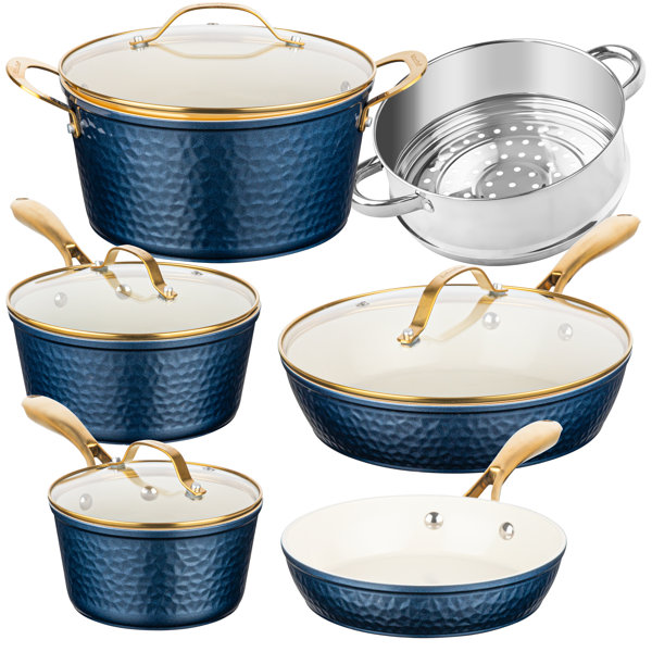 Blue Cookware Sets | Up to 65% Off Until 11/20 | Wayfair | Wayfair