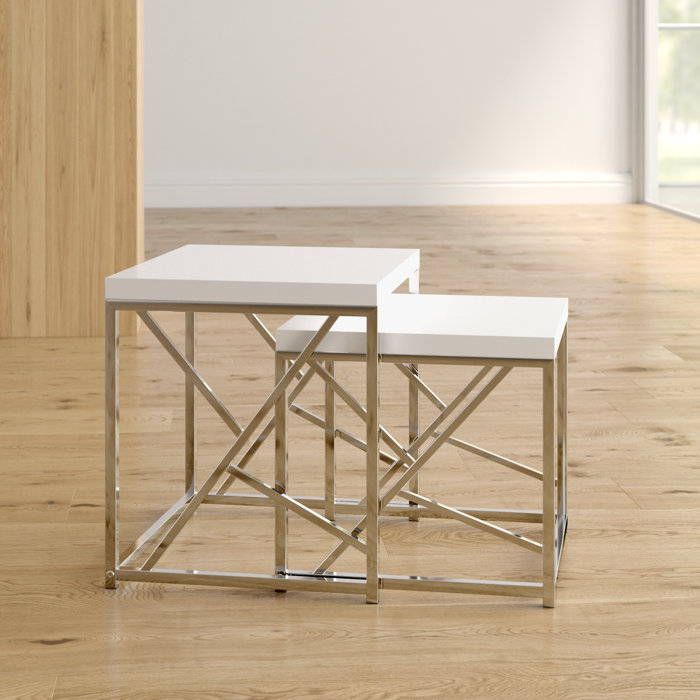 Wade Logan® Thurber Sled Nesting Tables & Reviews | Wayfair
