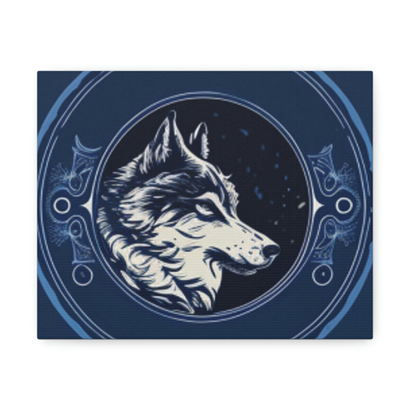 Millwood Pines Wolf by Kelly Johnson - Wrapped Canvas Graphic Art | Wayfair