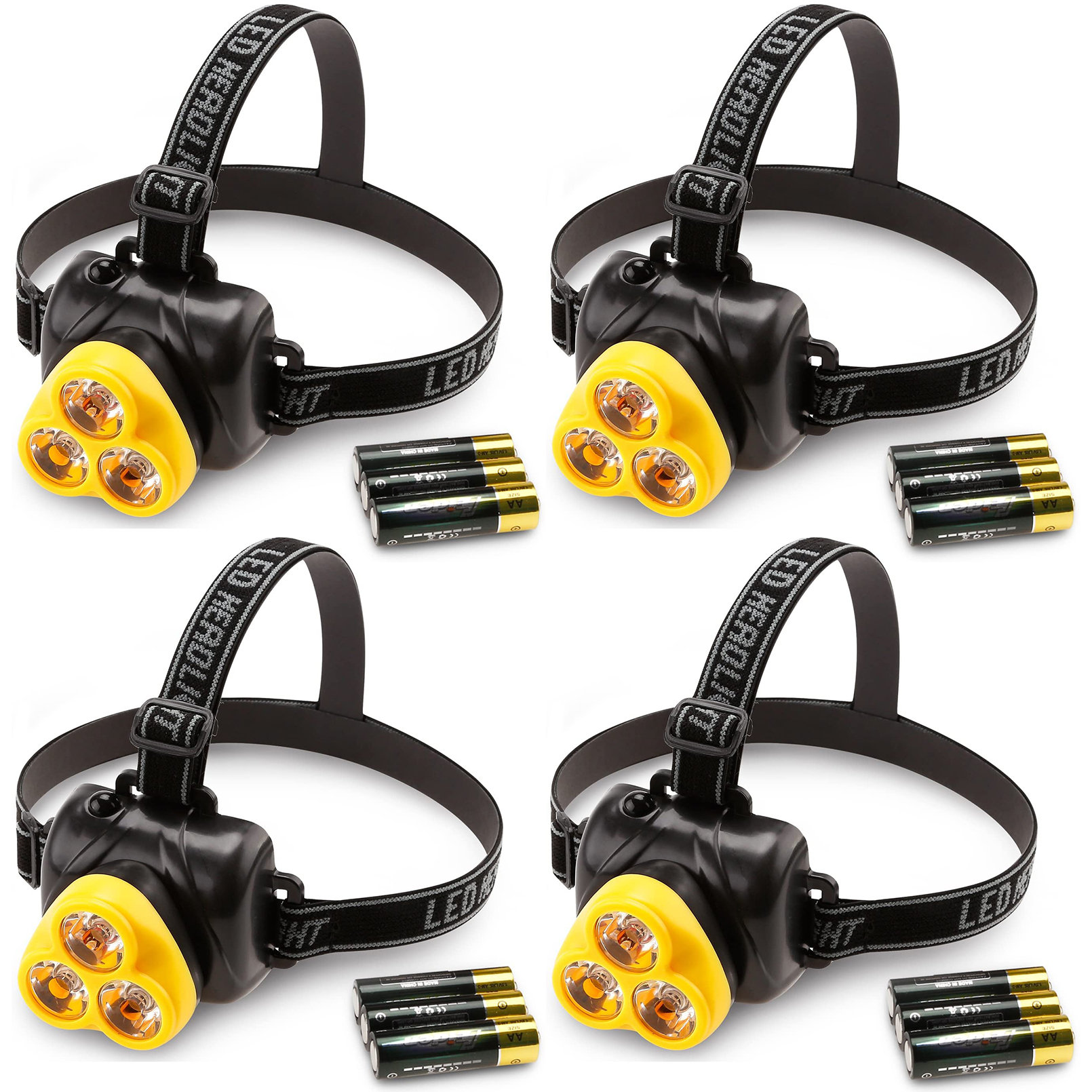 TORCHSTAR Adjustable LED Head Lamp, Outdoor Flashlight Headlamps, High ...
