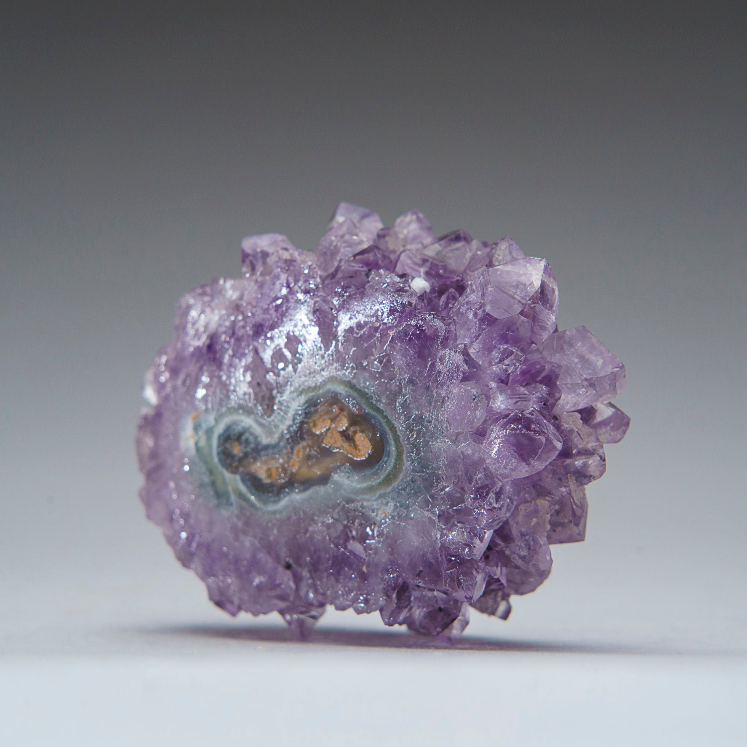 Astro Gallery of Gems Amethyst Stalactite Slice From Uruguay (114.1 ...