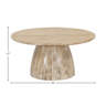 Birch Lane™ Chaz Solid Wood Pedestal Coffee Table | Wayfair