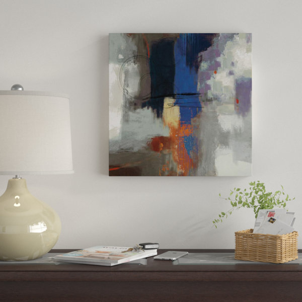 East Urban Home " Indigo Touch I " by PI Studio | Wayfair