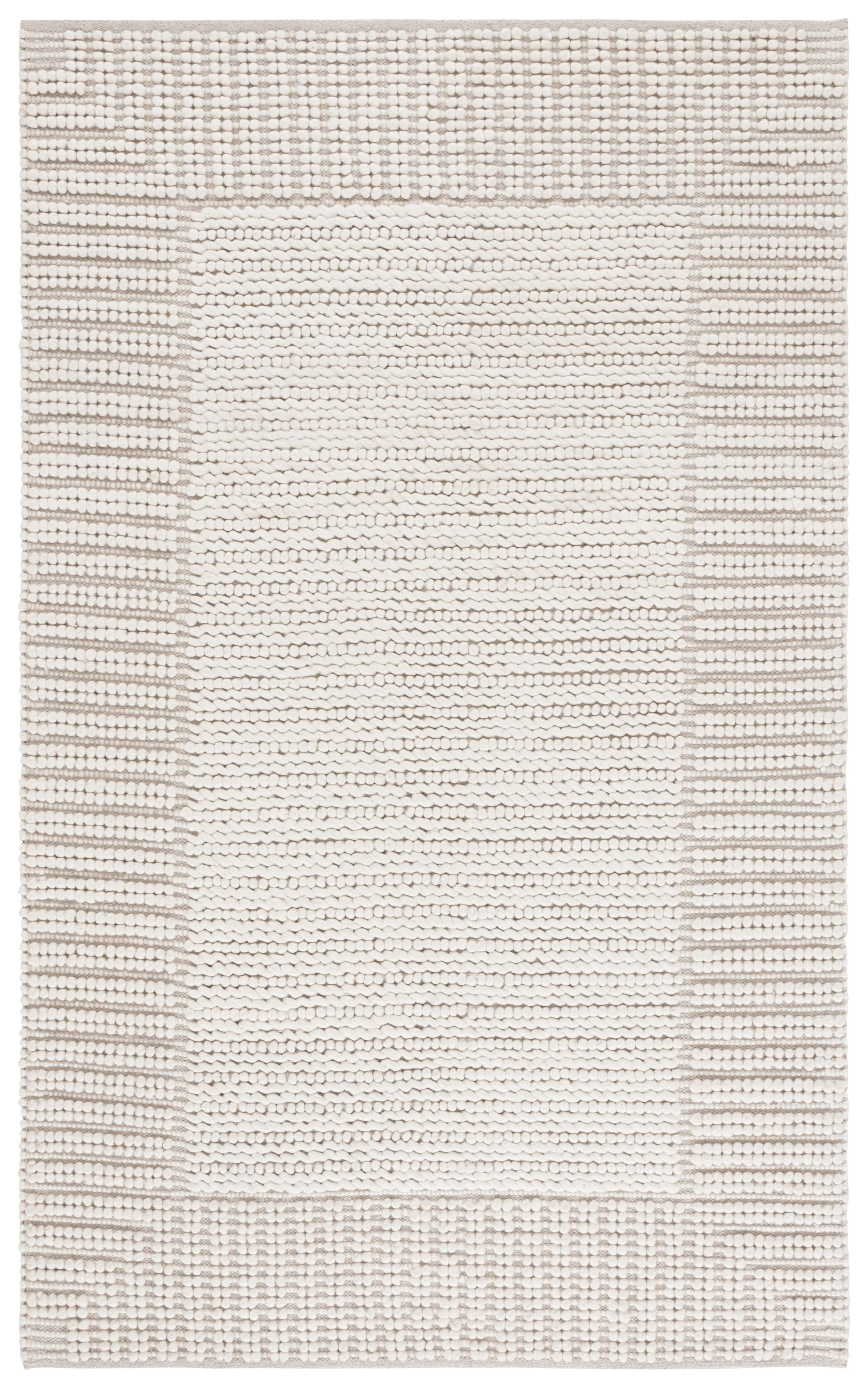 Safavieh Natura 286 Flatweave Wool/Cotton Rug in Ivory | Wayfair