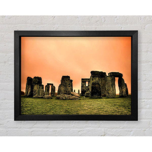Ebern Designs Stonehenge United Kingdom - Single Picture Frame Print ...