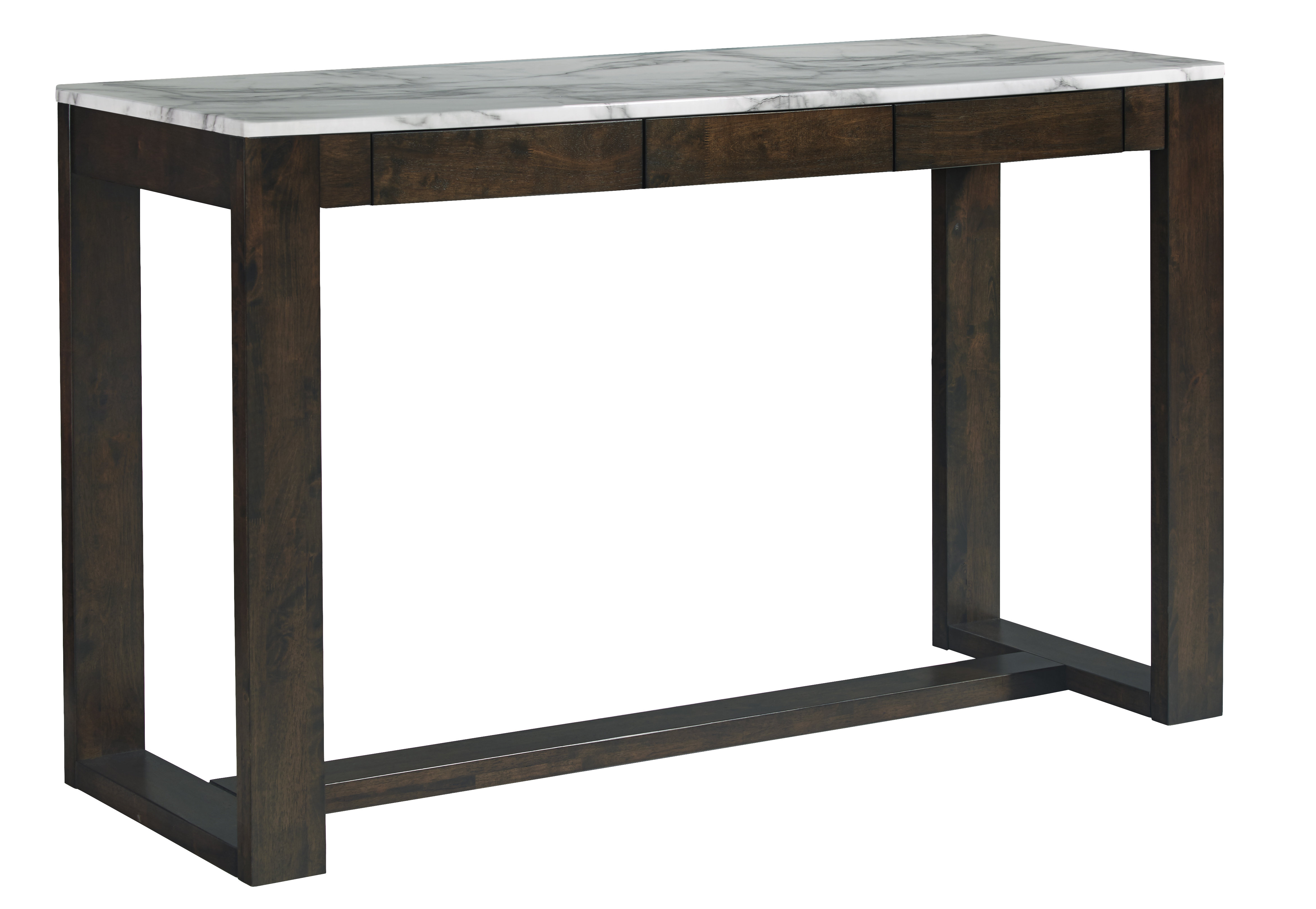 Latitude Run® Counter Height 59" Trestle Dining Table & Reviews ...