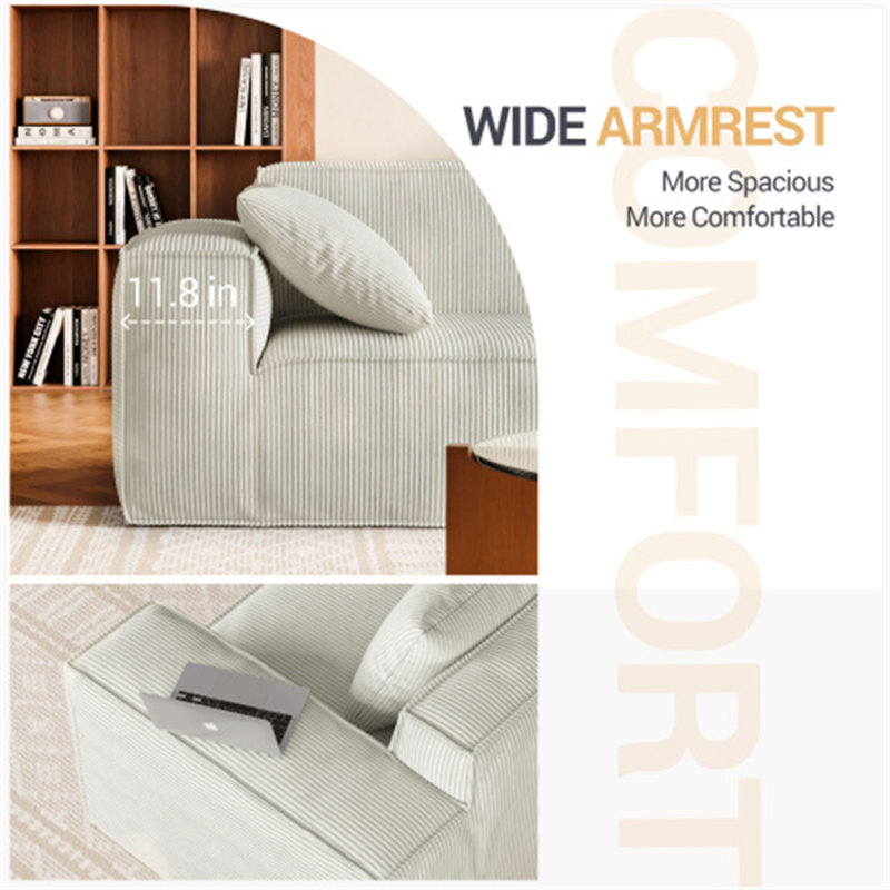 Wrought Studio™ Belfin Modular Sectional Sofa | Wayfair