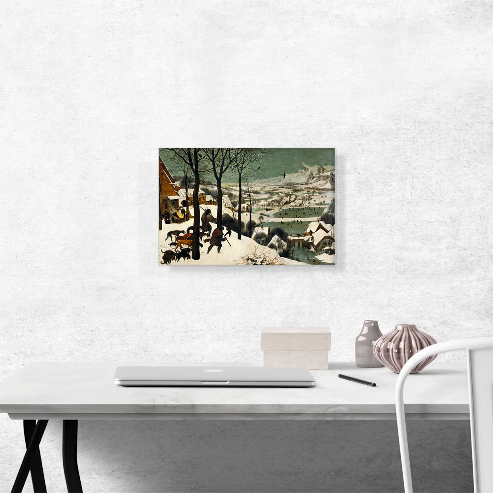 ARTCANVAS Hunters in the Snow 1565 by Pieter Bruegel the Elder ...