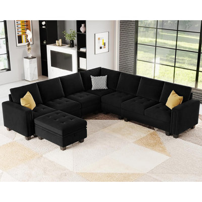 microfiber corner sofa