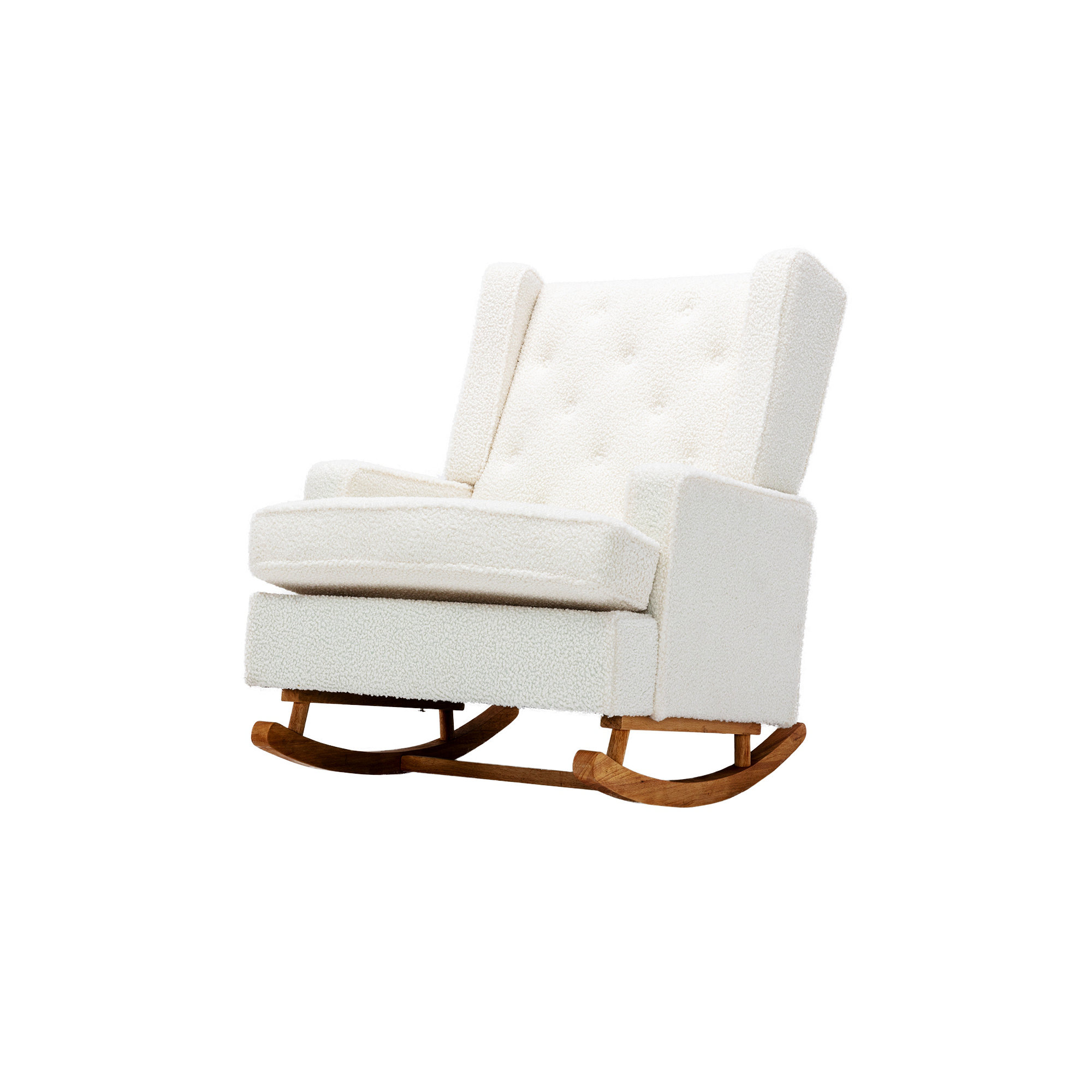 House of Hampton® Jarit Rocking Chair living room Comfortable rocking ...