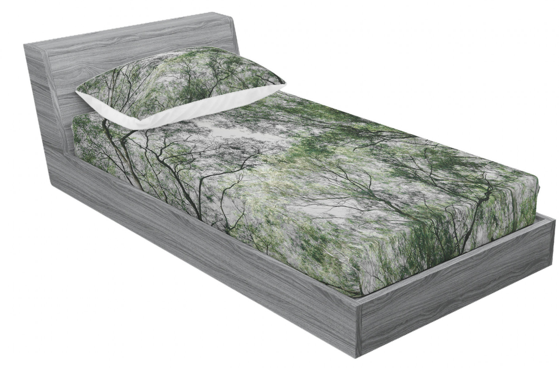 Ambesonne Nature Sheet Set | Wayfair