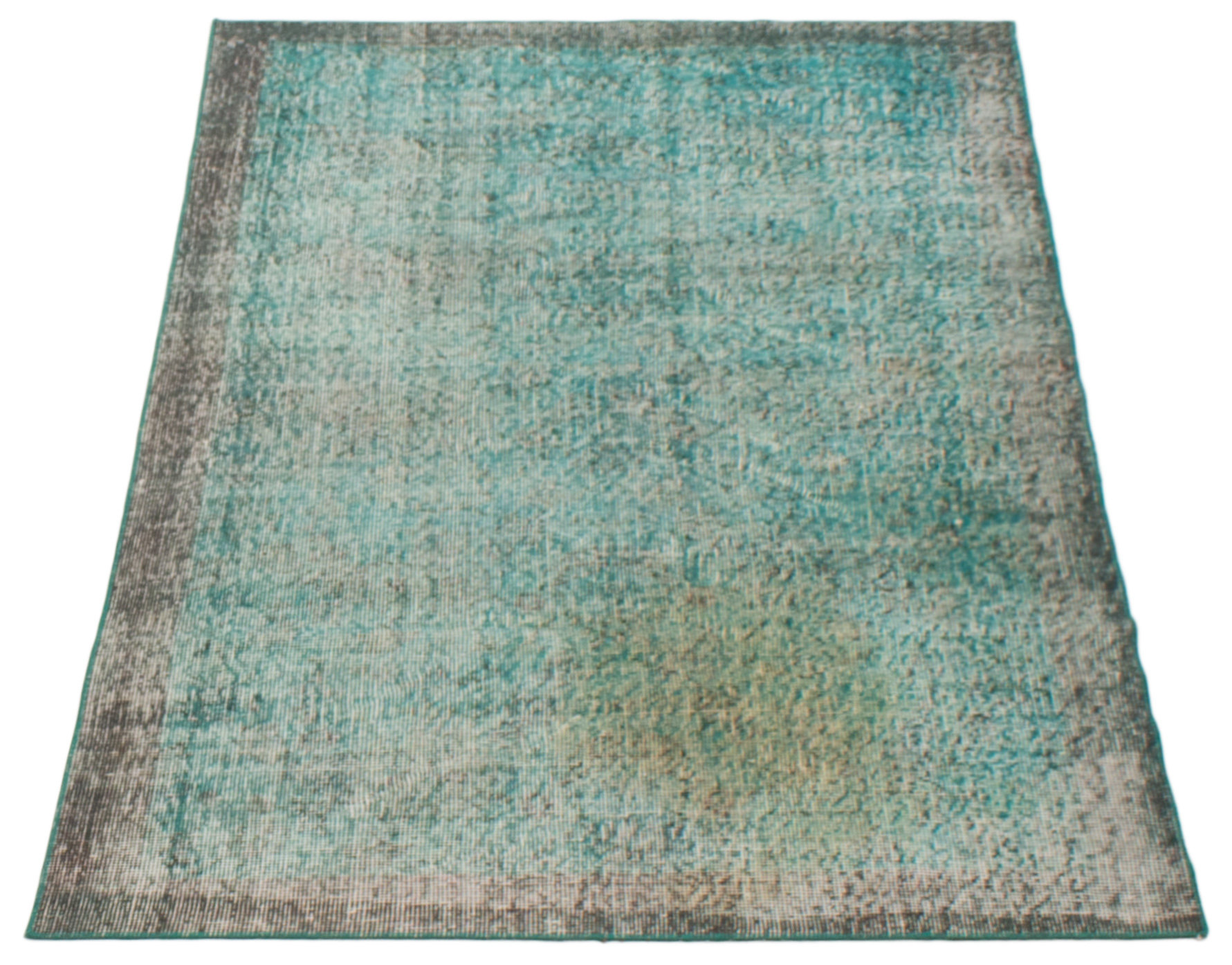 Bloomsbury Market Color Transition Cyan Rug 3'8" x 6'3" | Wayfair