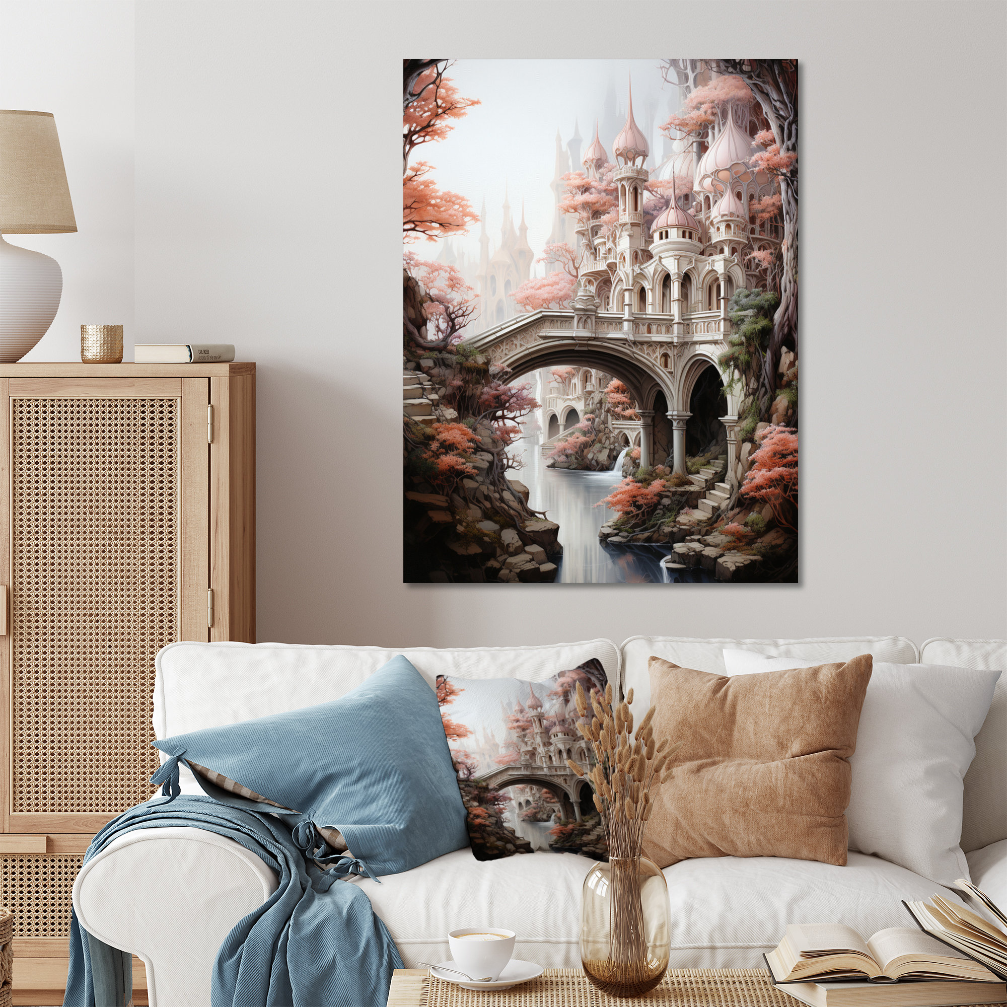 Winston Porter Beige Bridge Dreamy Passage - Bridges Metal Wall Decor ...