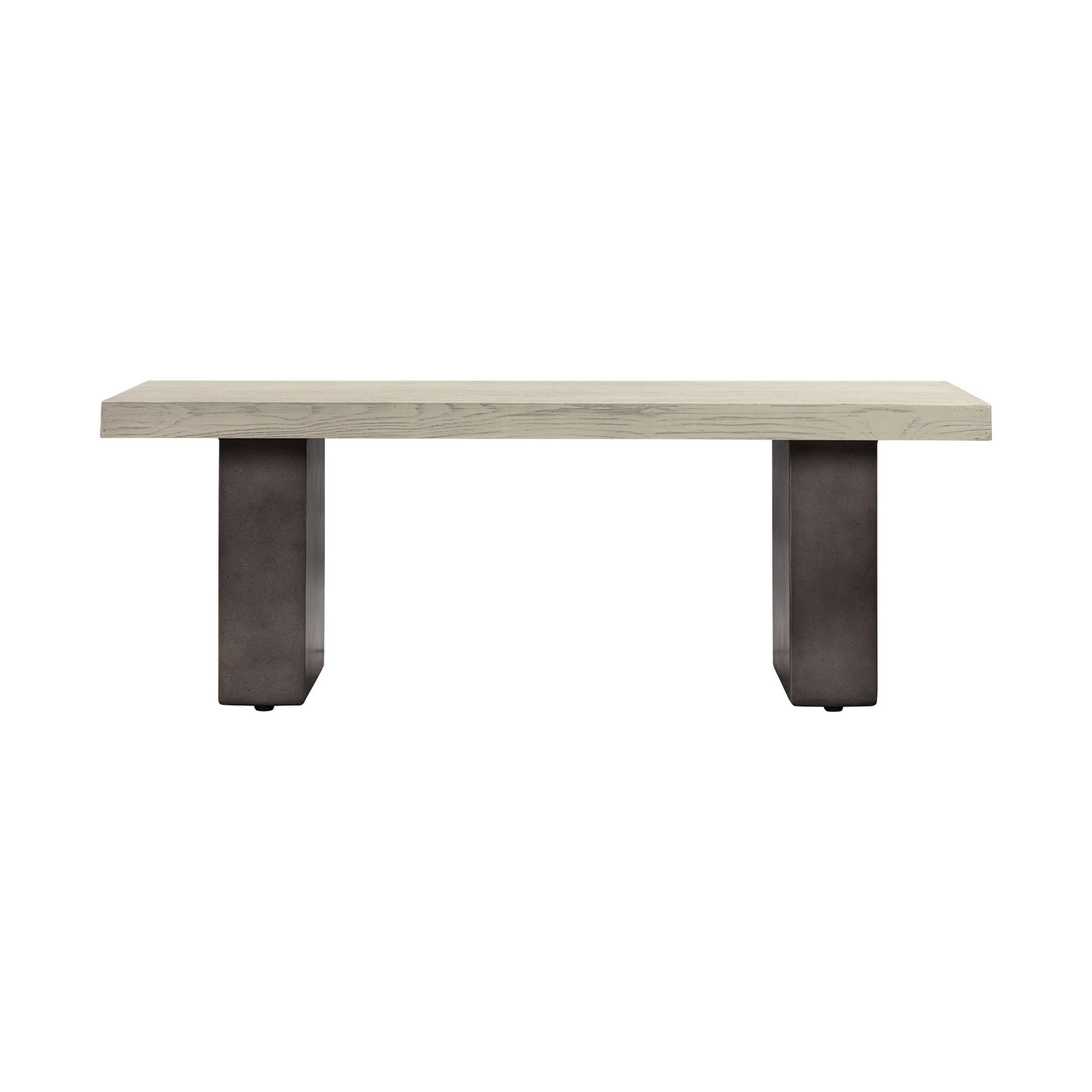 Ebern Designs Zahavi Modern 87" Wide Rectangular Dining Table in ...