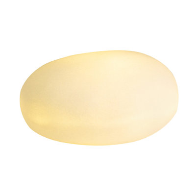 RäderLight Pebble - Matte Porcelain with LED Light | Wayfair