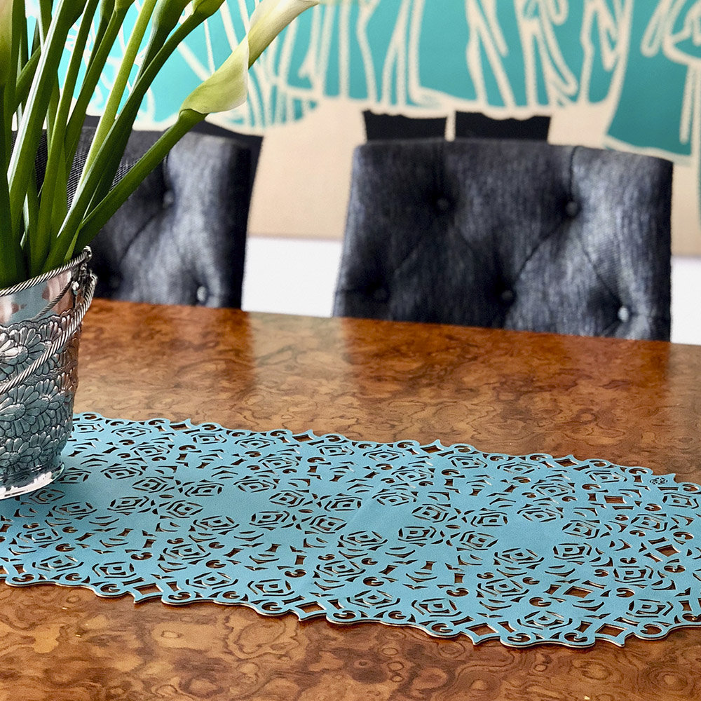 Mijal Gleiser Double Sided Table Runner | Wayfair