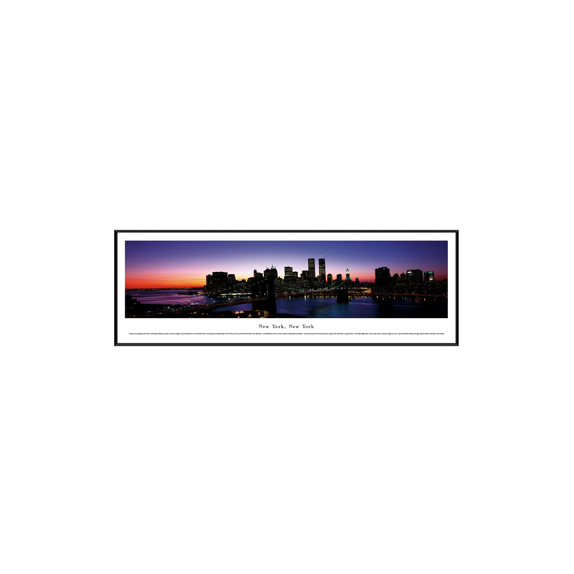 Vault W Artwork New York, New York-Series 3 by James Blakeway Framed ...