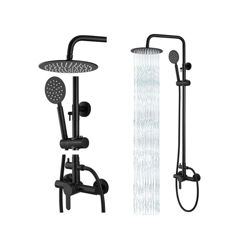 Beniar Outdoor Shower Fixture High Pressure Shower System Combo ,Wall ...