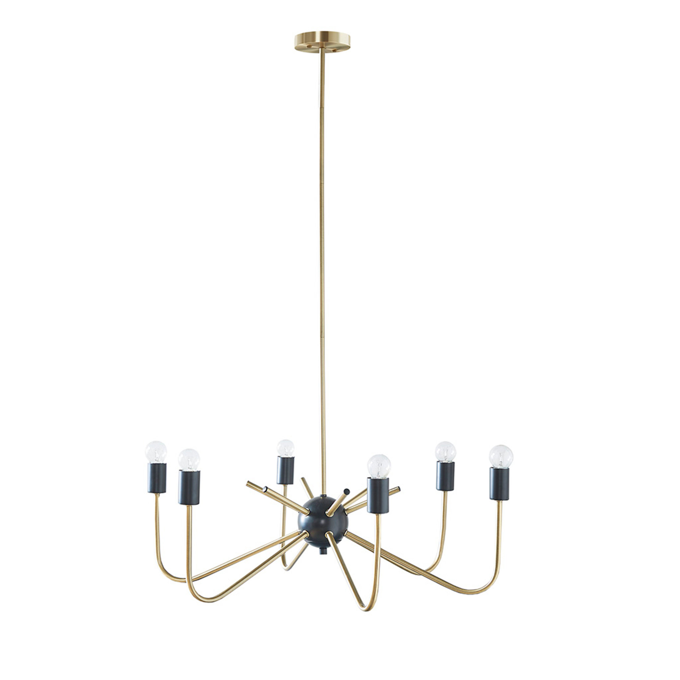 Latitude Run® 6-Light Durable Metal Chandelier - Wayfair Canada