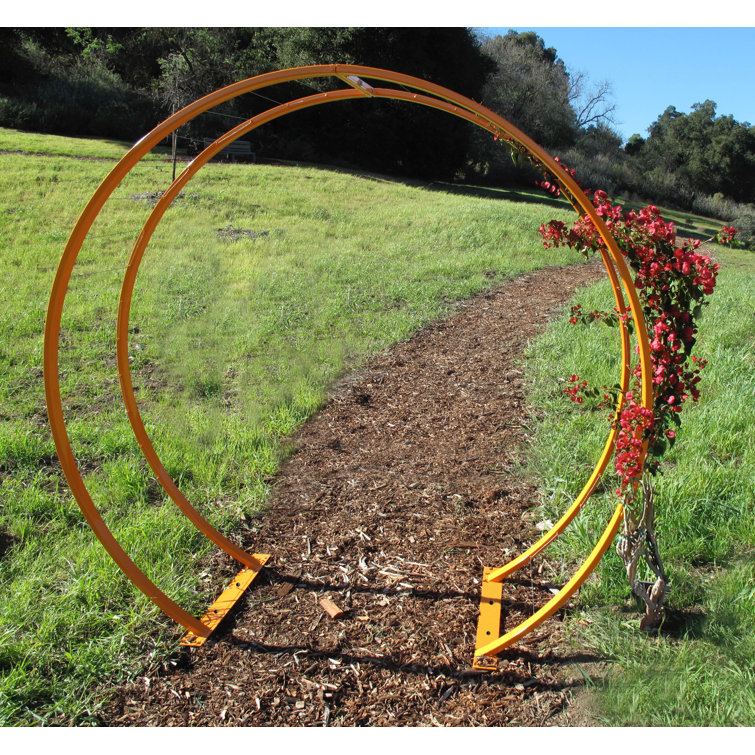 TerraTrellis Gracie Modern Steel Arbor & Reviews | Wayfair