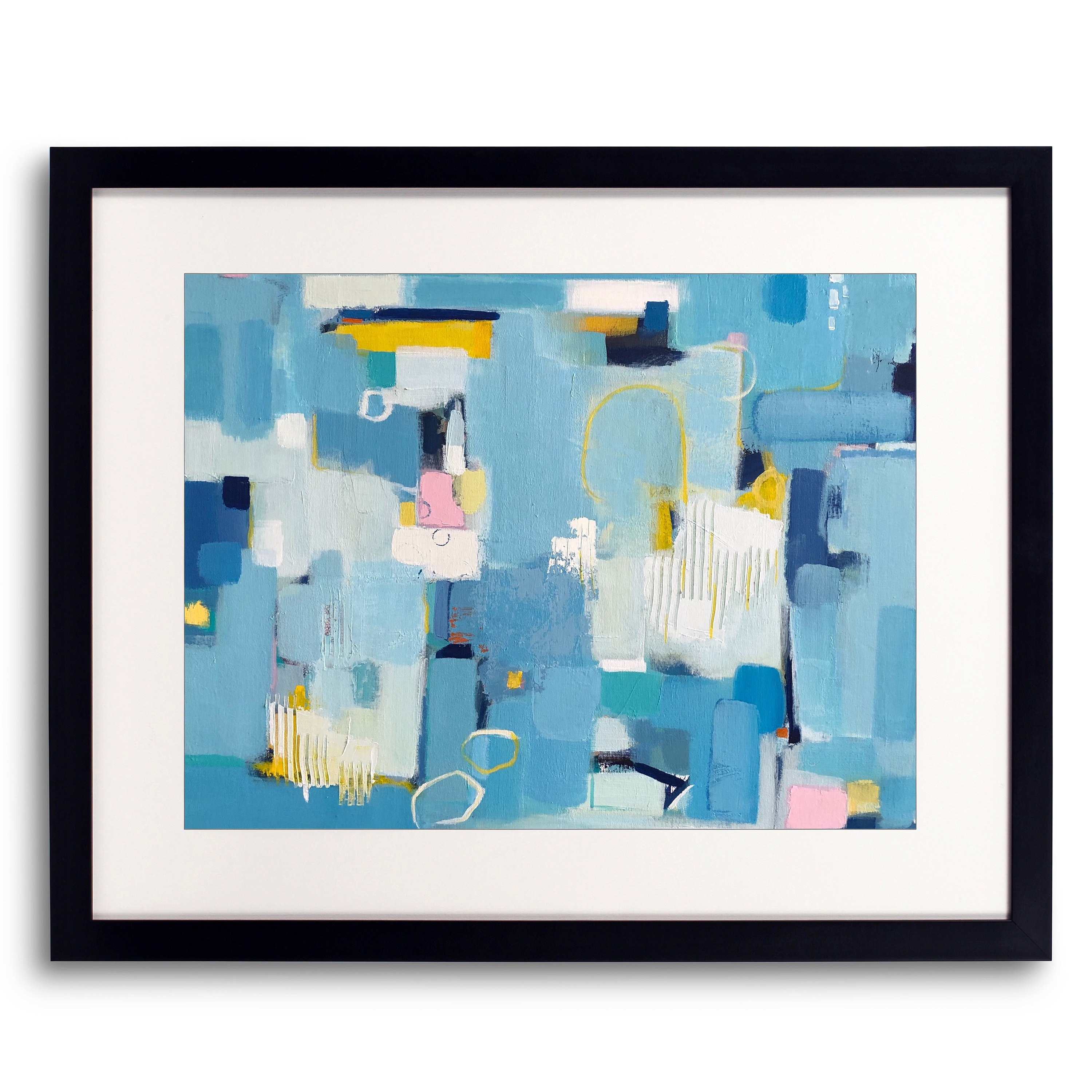 Made & Curated Patterns of Summer by Phyllis Adams - Painting | Wayfair