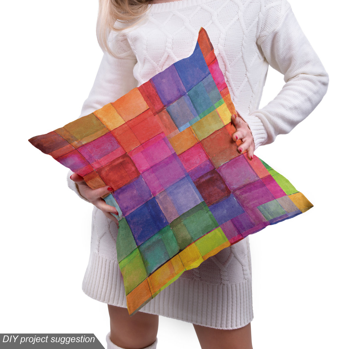 East Urban Home Square Shaped Fabric | Wayfair