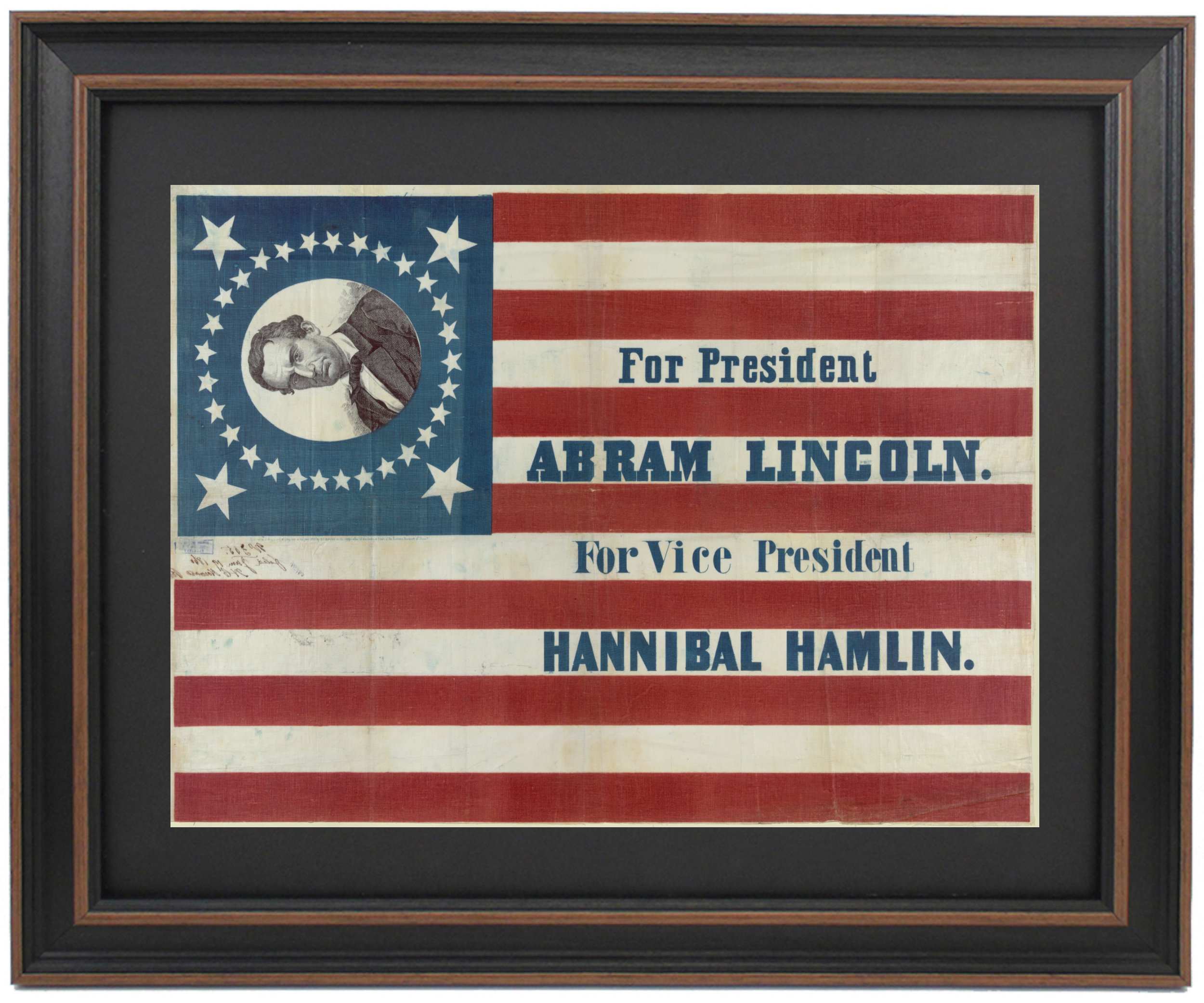 Darby Home Co Abram Lincoln. for Vice President, Hannibal Hamlin ...