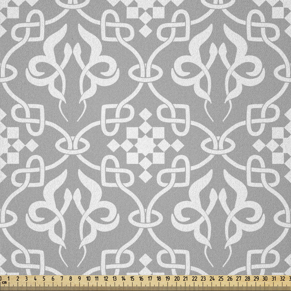 East Urban Home Tissu irlandais au bord de la cour, carrelage Folkloric ...