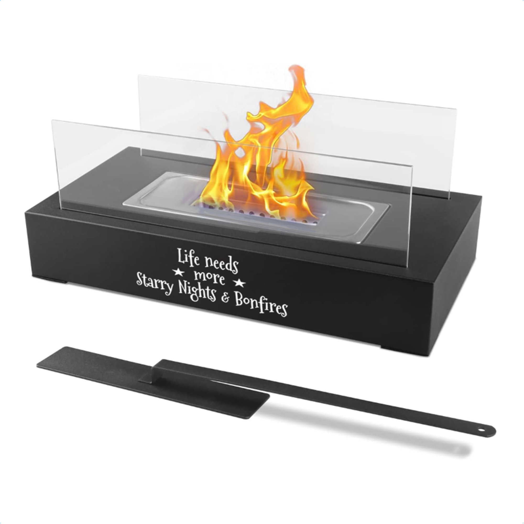 Yiwushigaofeidianzishangwuyouxiangongsi Tabletop Fire Balcony Decor ...