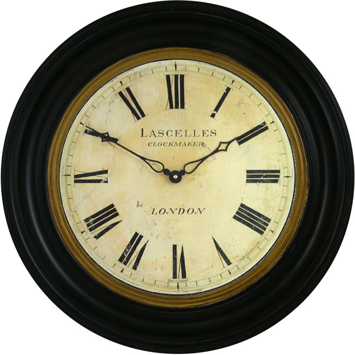 Roger Lascelles Clocks Wood Wall Clock | Wayfair.co.uk