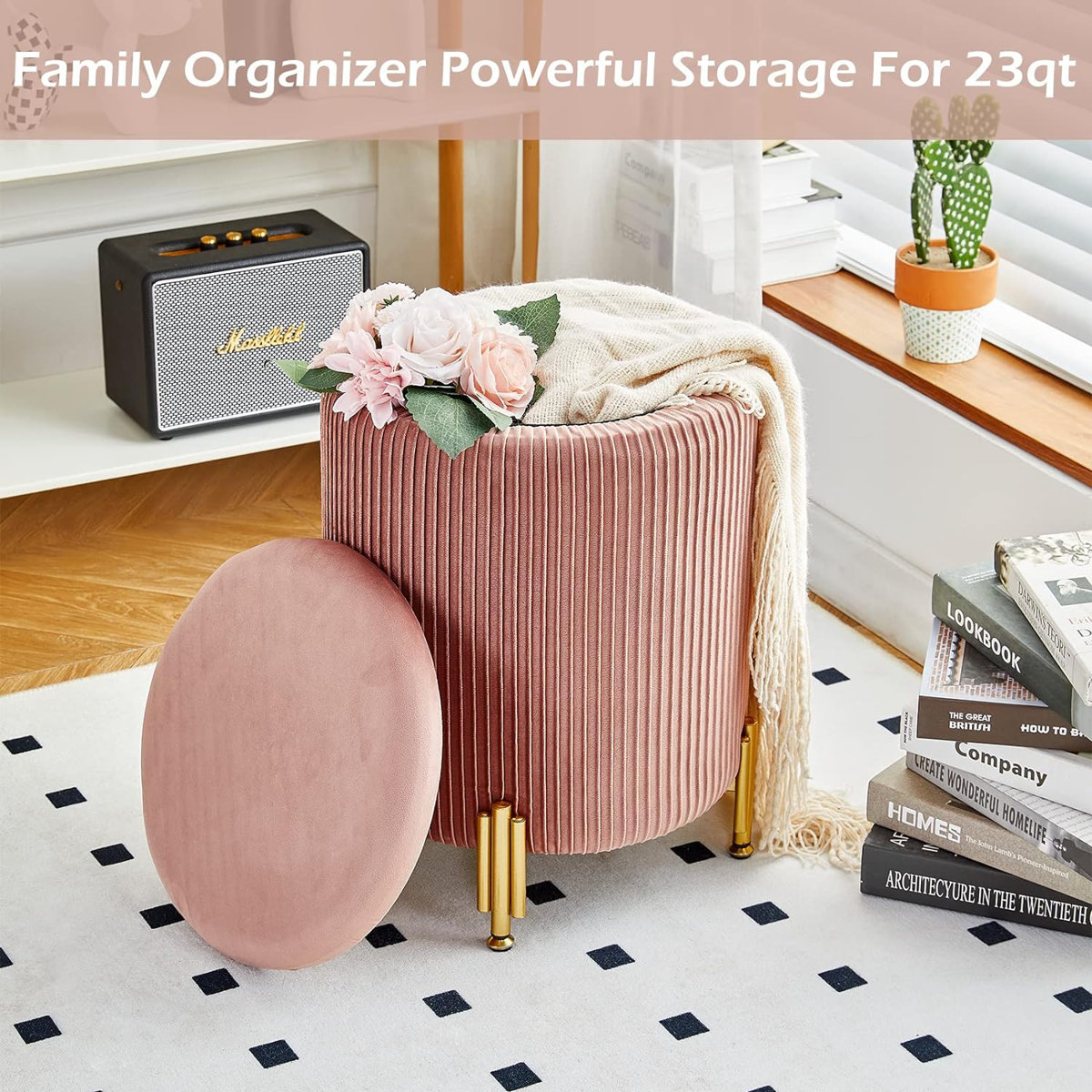 Mercer41 Ozite Upholstered Ottoman & Reviews | Wayfair